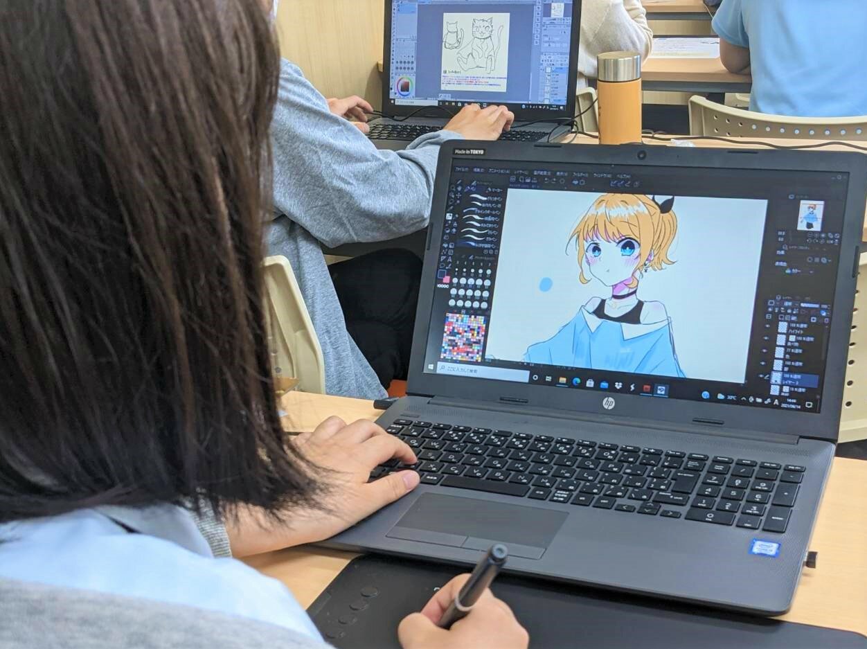 【熊本】9月20日（土）クリスタを使ってみよう！～デジタルイラスト体験～ | 体験入学 | 通信制高校ならヒューマンキャンパス高校・のぞみ高校